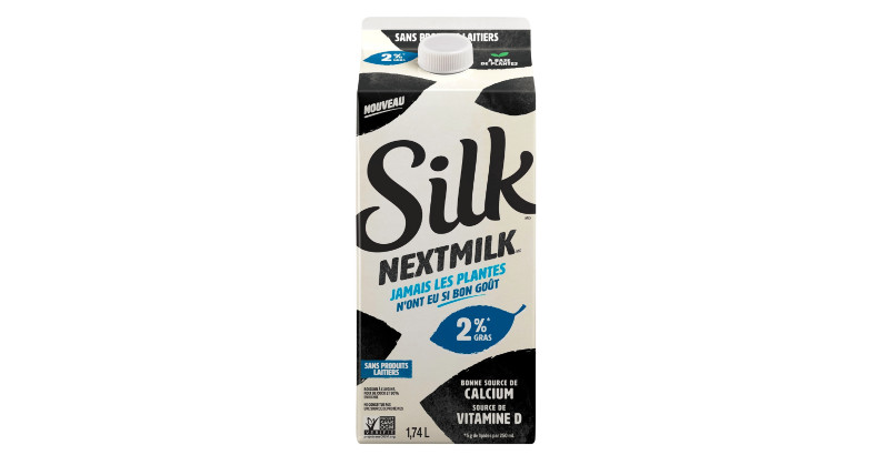 Danone sort le lait à base de plantes Silk Nextmilk- Détaillant Alimentaire