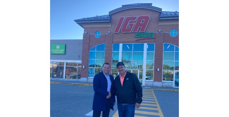 Miguel St-Pierre acquiert deux IGA à Sherbrooke- Détaillant Alimentaire